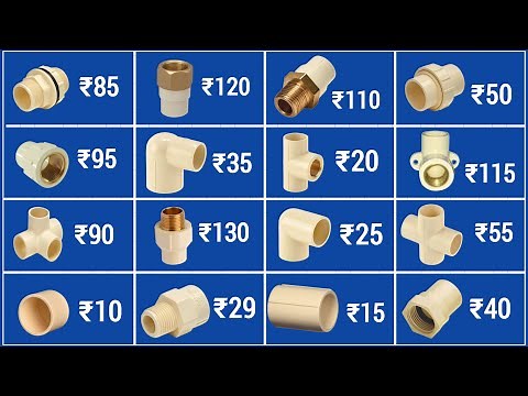CPVC Pipe Fittings Names and Price List 2025 | Astral CPVC Fittings Full Details
