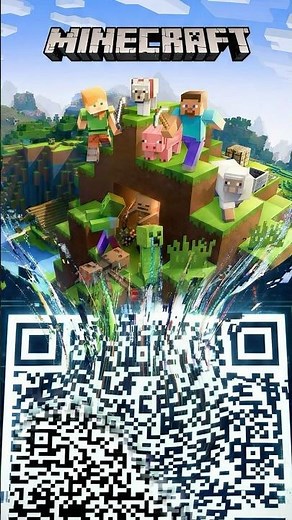 Minecraft on a Single QR Code