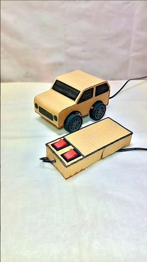 How to make a cardboard remote control without dc motor RC car #school #rcservo #rcdriver #rcboat