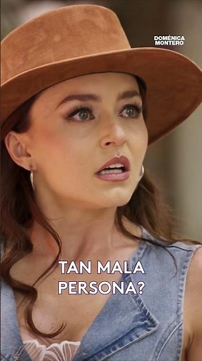 Luis Fernando calls Doménica despicable #DoménicaMontero #Uninovelas