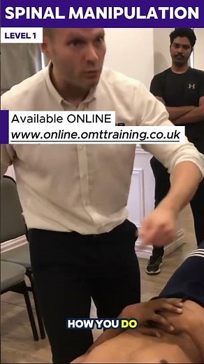 Join our Level 1 Spinal Manipulation course and transform your manual therapy skills.