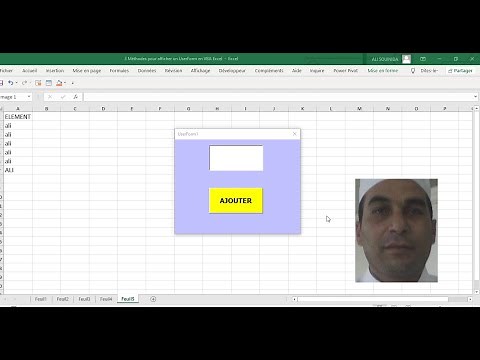 3 Méthodes pour afficher un UserForm en VBA Excel