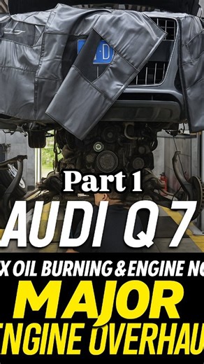 JustFixit on Instagram: "Part 1: "Audi Q7 Engine Overhaul | Fixing Oil Burning & Loud Noise Issues – Complete Repair Guide!" #restortaion #caraccesseries #mechanic #oldcarrestoration #mechanic #engine #car #reels #justfixit"