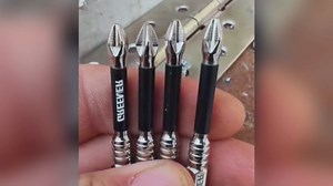 High Magnetic Screwdriver Drill Bit Set, 2025 New Anti-Slip Magnetic Electric Screwdriver Set, Strong Magnetic Durability Screwdriver Drill Bit Set with 25 50 65 70 75 90 100 120 150mm (9)