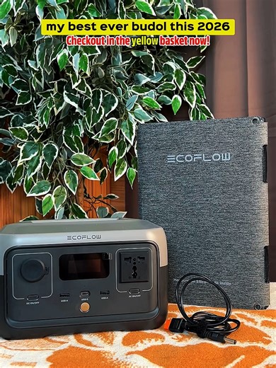 Sustainable power, wherever you go. Check this out now! @ecoflowtech #ecoflow #ECOFLOWRIVER2 #ecoflowsolarpanel #powersupply #PortablePower #ecoflowpowerstation #fyp #foryoupage #powerstation #ecoflowriver2