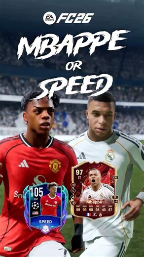 Mbappe vs iShowSpeed FC 26 Speed Test ⚡️ #eafc26