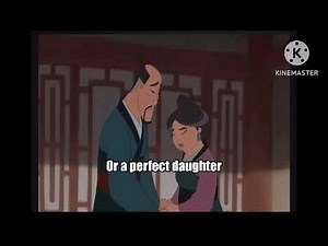 Mulan - reflection, (Animated, with lyrics) Disney with Lea Salonga