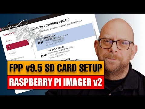 Setup a new SD Card for FPP with Raspberry Pi Imager v2 and FPP v9.5.1