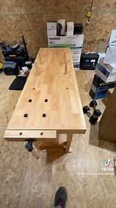 Ultimate Workbench? #fyp #workbench #tools #harborfreight #woodworking #musthaves #table #harborfreight Harbor Freight | Mastering Mayhem