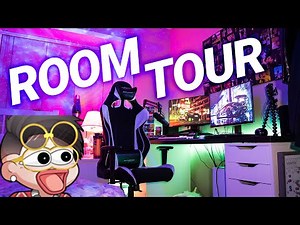My Streaming Room Setup Tour (LED Lights, Desk Setup, Streaming Camera & Peripherals)