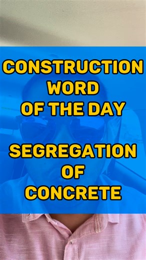 Segragation of concrete - Construction word of the day #fypシ゚viralシ #filipino #hindispeaking #india #fyp #reels #construction #civilengineering #hollowblocks #pinoy #uae #concrete #dailydoseofconstruction #engrandro #engineering #ofw #constructionwordoftheday | Daily Dose of Construction