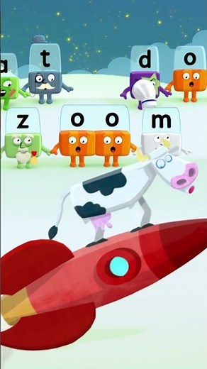 Hey Diddle Diddle! 🐱 | Learn to Read | ‪@officialalphablocks‬ #shorts