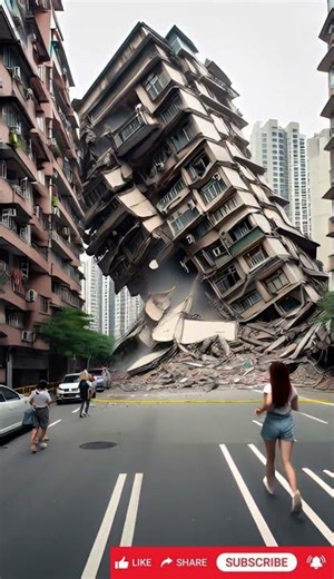 Building Collapses in Seconds 😱 | Unbelievable Disaster Caught on Camera!