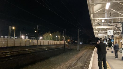 678K views · 18K reactions | A video of Sir Nigel Gresley Class A4 Pacific (60007) hauling the Christmas White Rose from York to Peterborough taken at Retford Station Tuesday 18th November 2025. | Stewart Robertson Photography | Facebook