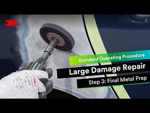 3M™ Tech Tips: Damaged Panel Repair Process Episode 3: Final Metal Prep