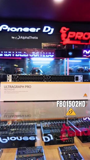 Ecualizador Gráfico Profesional BEHRINGER FBQ1502HD