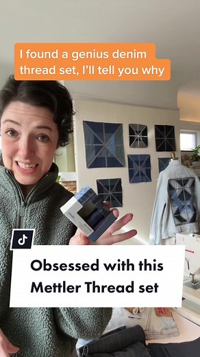 Mettler Thread Set for Denim Quilting Enthusiasts