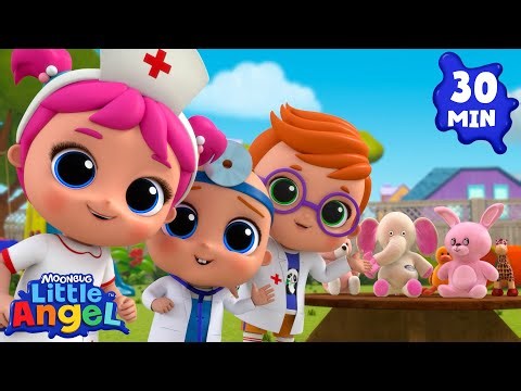 Yes Yes Doctor Dress up! 🩺👨‍⚕️ | Little Angel Kids Songs & Nursery Rhymes