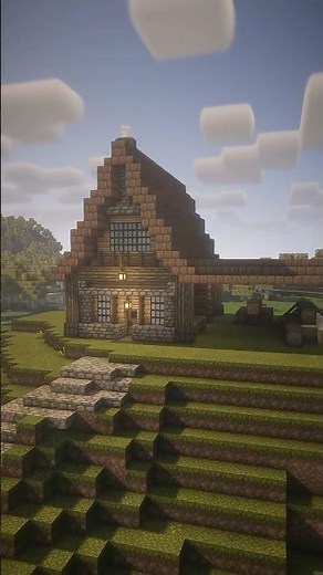 Building a Medieval Sawmill in Minecraft | Rustic Lumber Mill for My Medieval City Project