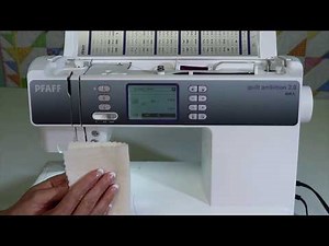 Pfaff quilt amibition 2.0 3 Threading & Winding a Bobbin