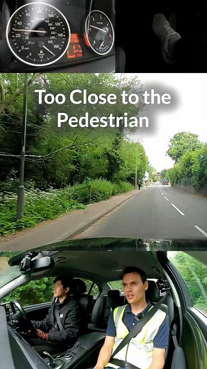 Too close to the pedestrian explained | Conquer Driving
