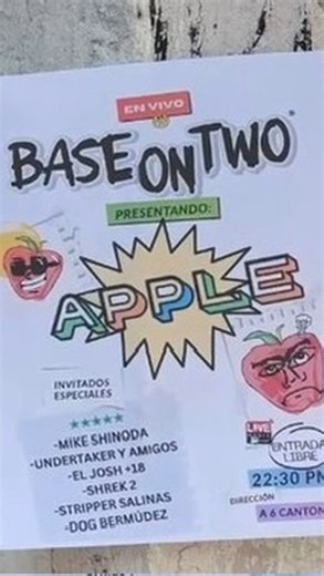 Base on Two - Apple (Official music video) Vayan a ver el video completo a YouTube Link en la descripción #musicanueva #rockalternativo #fyi #baseontwo #grunge | Base on Two