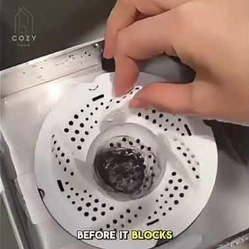 Vortex Drain Catcher: Instant hair clog stop. Chemical-free, pristine drains.