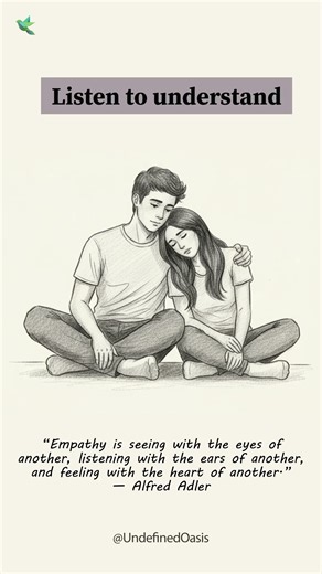 Listen to Understand | Alfred Adler | Mindful Connection 💛