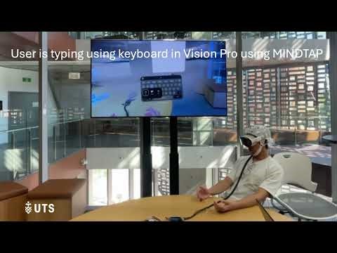 MINDTAP 2.0 - Spatial Brain Computer Interface for Apple Vision Pro