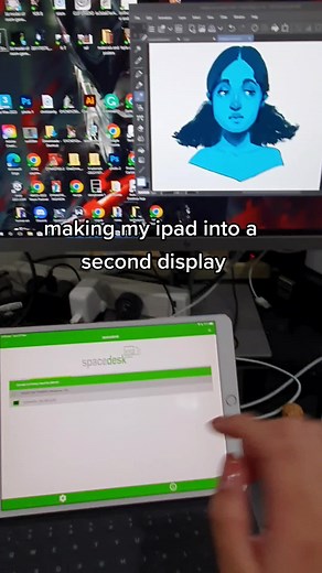 Using Spacedesk for Digital Art on iPad