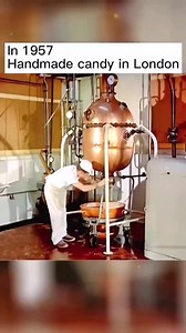 5.1K views · 34 reactions | In 1957. Handmade candy in London #history #vintage #earthday2024 #handmade #fyp | Dr.FN HD | Facebook