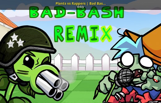 Plants vs Rappers | Bad Bash Remix | Mod for Friday Night Funkin' | FNF Mods