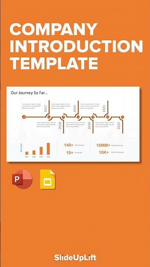 Company Introduction Templates For PowerPoint | SlideUpLift