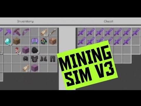 MAP MINING SIM V3 MCPE 1.18