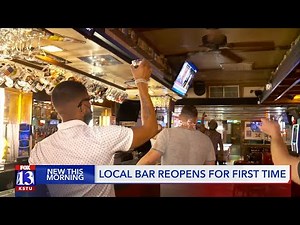 Local bar open at midnight on first day of new 'orange' alert status
