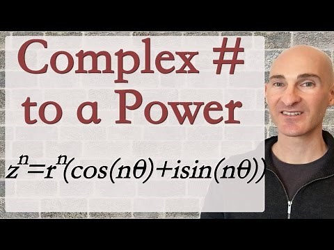 Complex Number to a Power Using DeMoiver's Theorem
