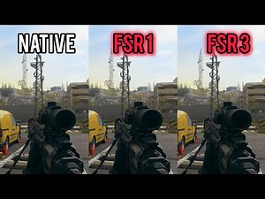 Call of Duty Warzone 3 | FSR 3 vs FSR 1 vs NATIVE RESOLUTION | Which One Is Better ?