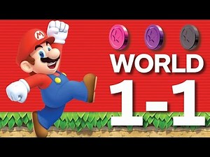 Super Mario Run: All Special Coins in World 1-1