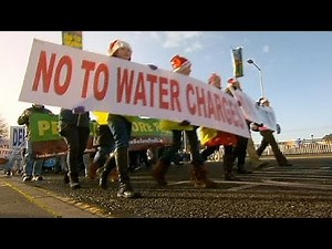 Ireland: Thousands protest in Dublin against new water charges