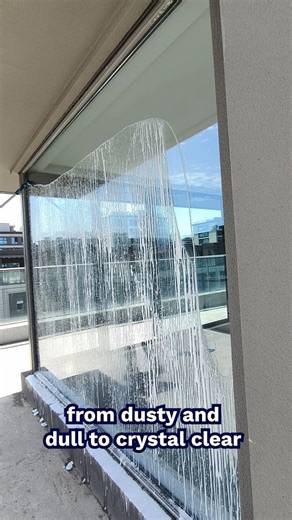 102K views · 25 reactions | Satisfying Window Cleaning with Squeegee | Factable | Facebook