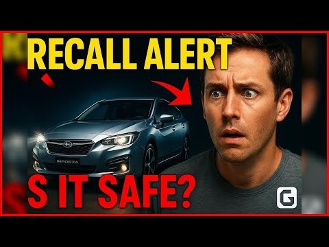 Subaru Impreza Recall Shocker: Is Your 2017-2019 Model at Risk?