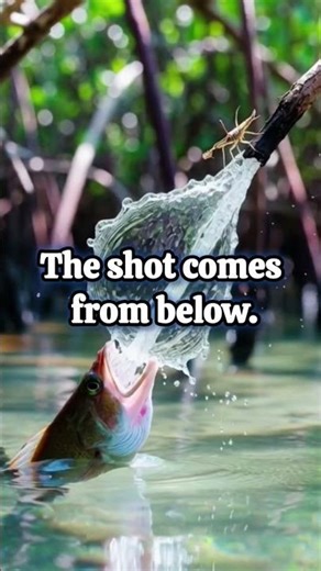This Fish Uses Physics Like a Sniper 🎯 | Archerfish in Action