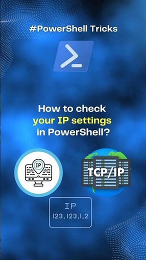 Your Network Info Cleaner Than Ever With This Trick #SysAdmin #PowerShell #Shorts