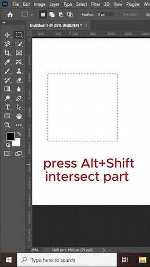 Photoshop Tricks & Tips: Cut Selection FAST with Marquee Tool#shorts
