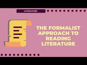 The Formalist Approach