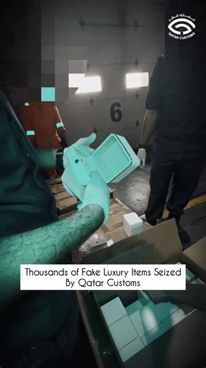 New In Doha | Qatar Customs has successfully thwarted an attempt to smuggle over 11,000 counterfeit luxury jewellery boxes and warranty certificates into... | Instagram