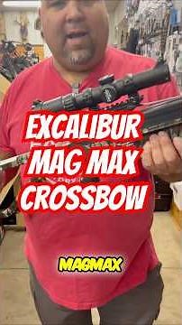 Simple, reliable, accurate. Get your Excalibur Mag Max Crossbow at CrossbowExpert.com #crossbows