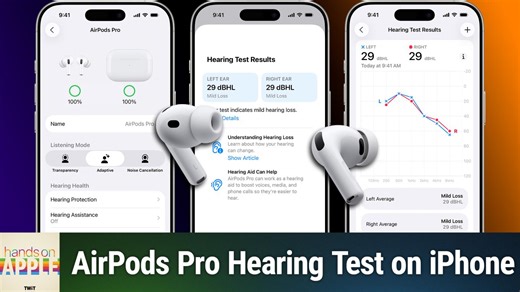 Personalize Your AirPods Sound with Apple’s Hearing Test | TWiT.TV