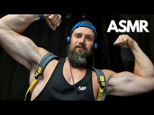 ASMR | Gym Bro Gets You Ready For A Workout 💪