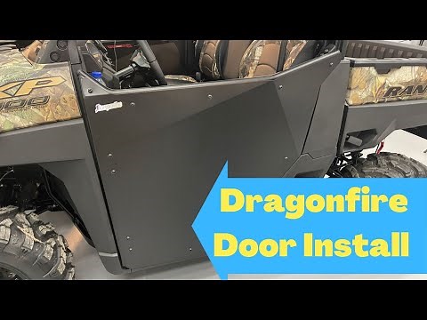 Install Dragonfire Half Doors On Ranger XP1000